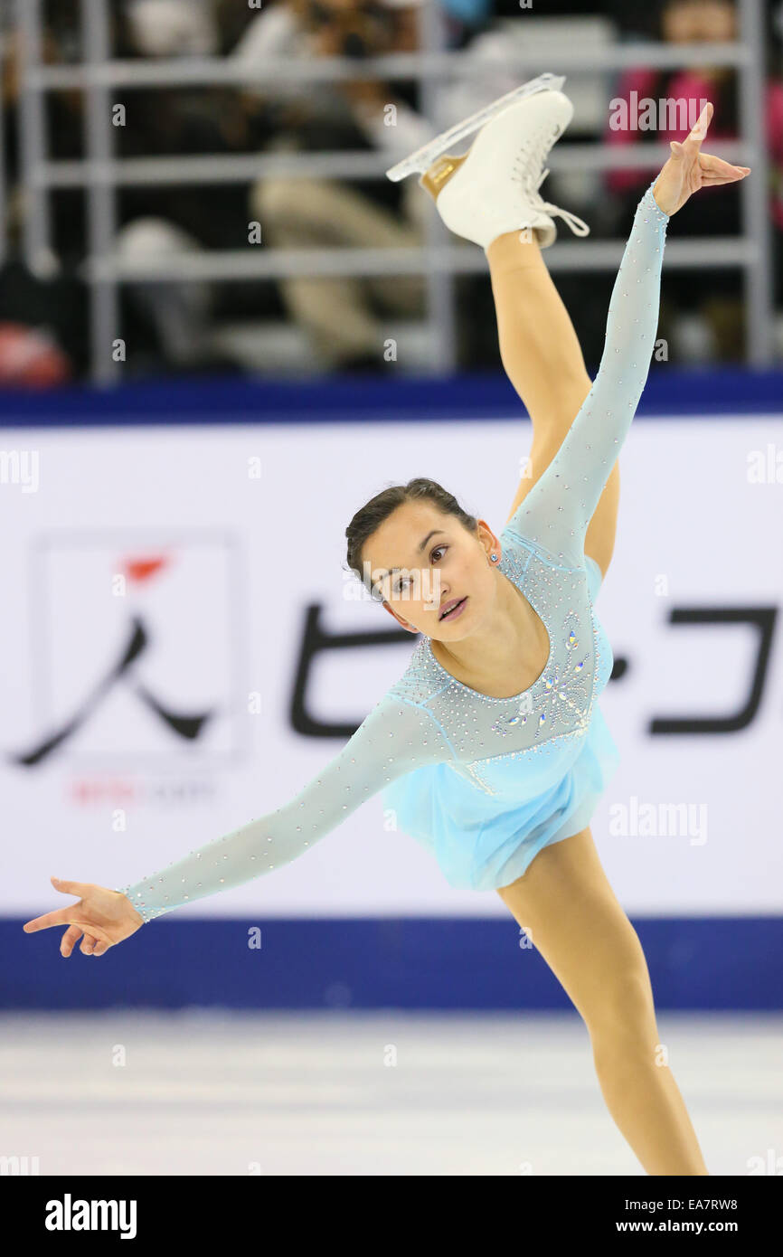 Shanghai, China. 7th Nov, 2014. Anne Line Gjersem (NOR) Figure Skating ...
