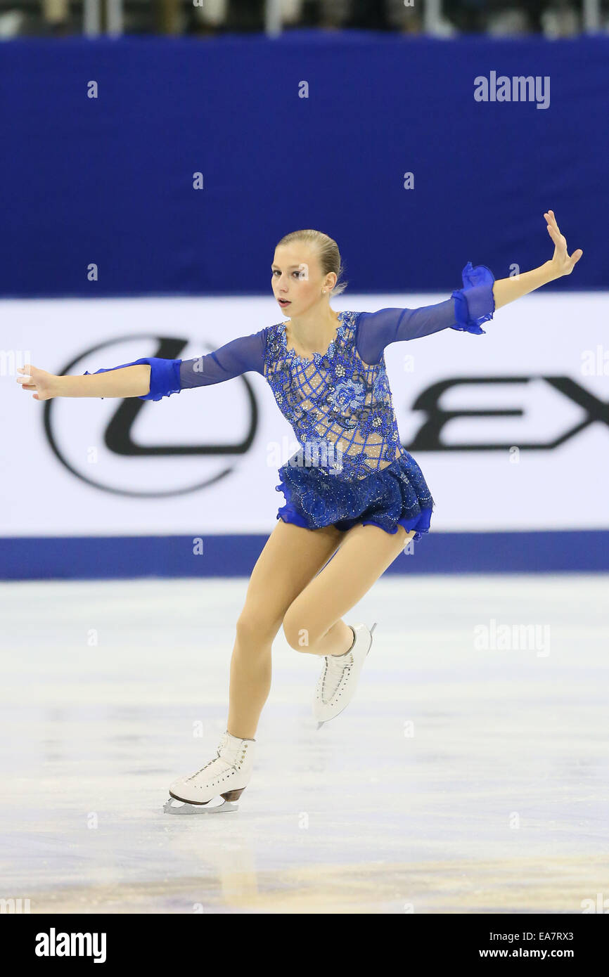 Shanghai, China. 7th Nov, 2014. Polina Edmunds (USA) Figure Skating ...