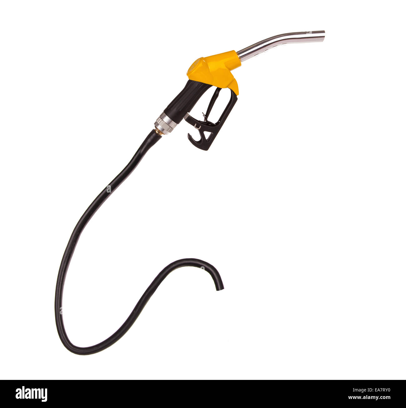 Fuel pistol, isolated on white background Stock Photo - Alamy