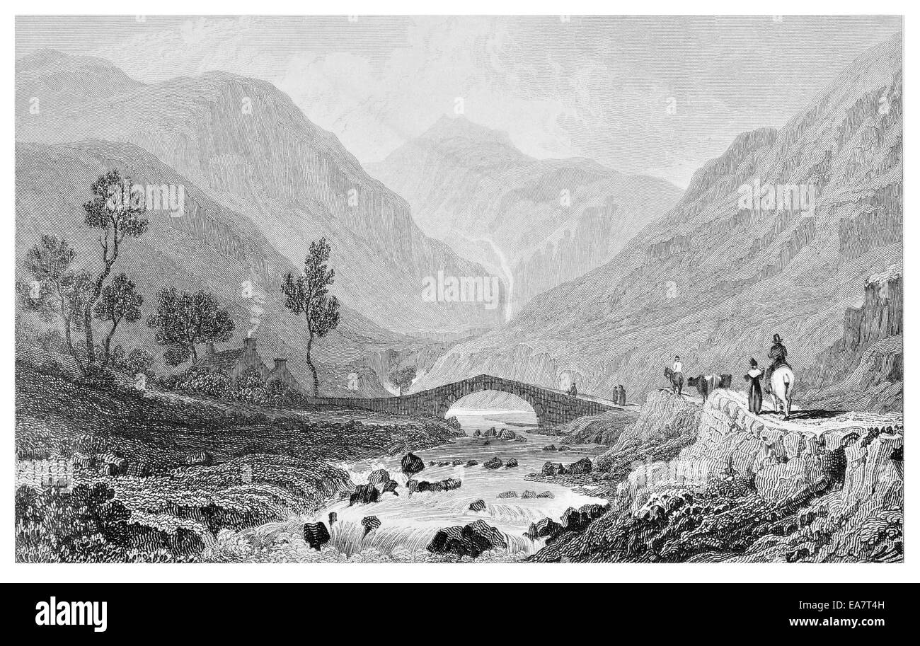 Aber Valley Caernarvonshire Coedydd Aber National Nature Reserve in ...