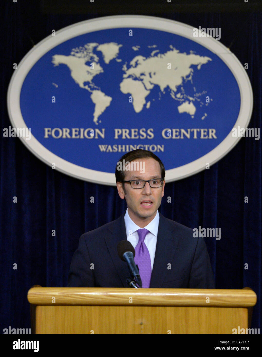 Washington, DC, USA. 7th Nov, 2014. Evan Medeiros, Special Assistant to ...