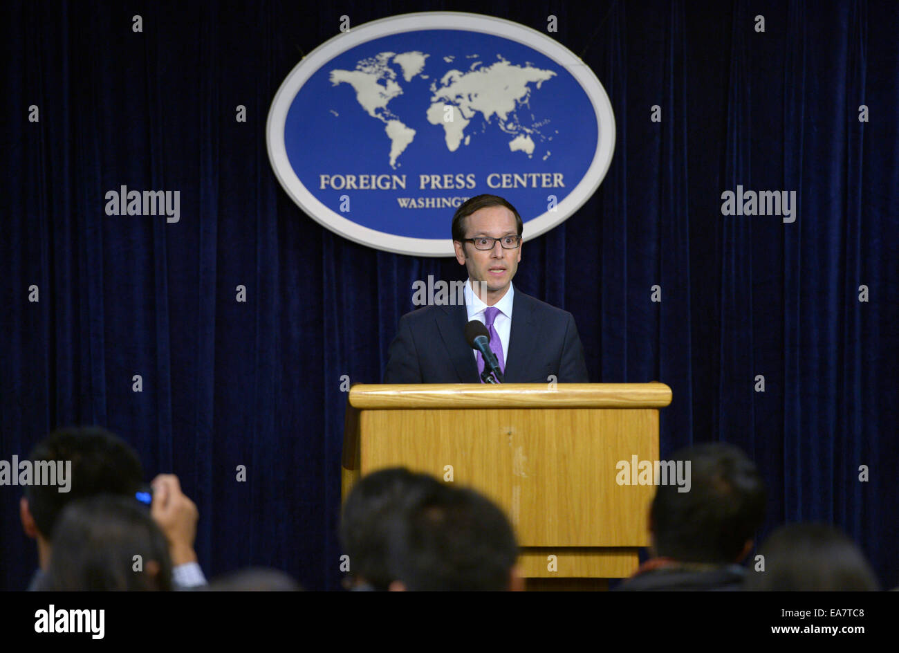 Washington, DC, USA. 7th Nov, 2014. Evan Medeiros, Special Assistant to ...