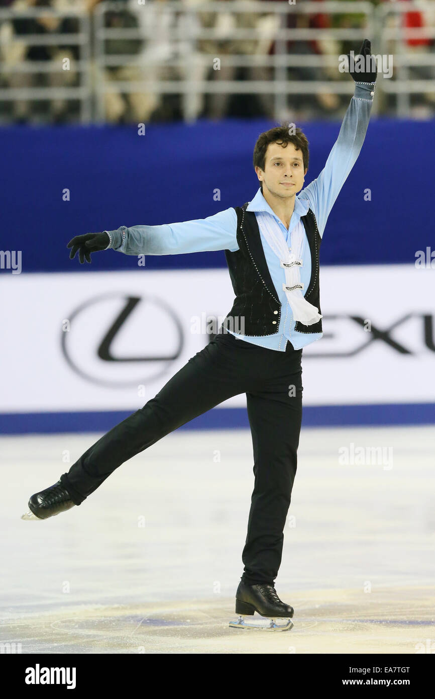 Shanghai, China. 7th Nov, 2014. Alexei Bychenko (ISR) Figure Skating ...
