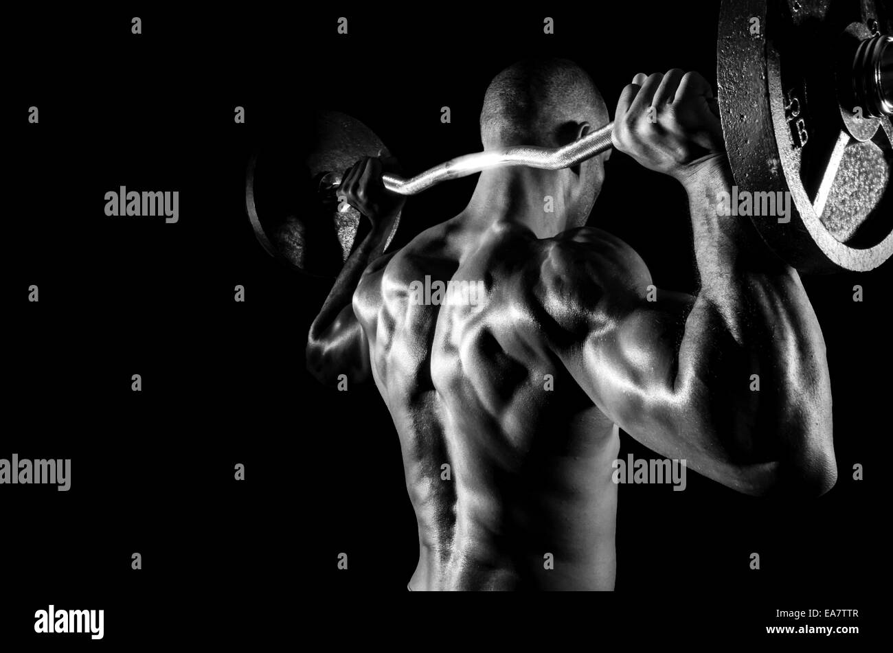 Strong man Black and White Stock Photos & Images - Alamy