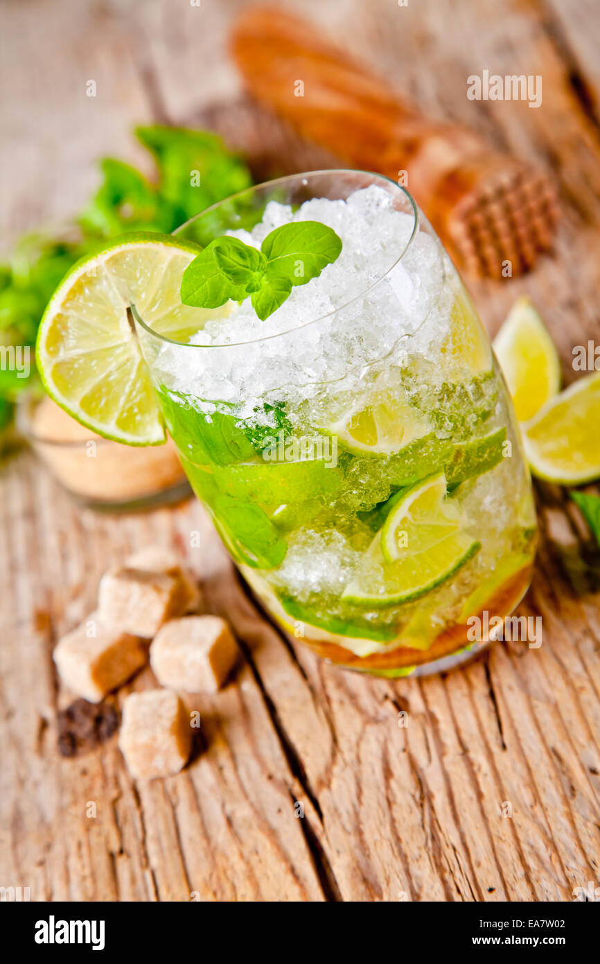 Fresh mojito drink Stock Photo - Alamy
