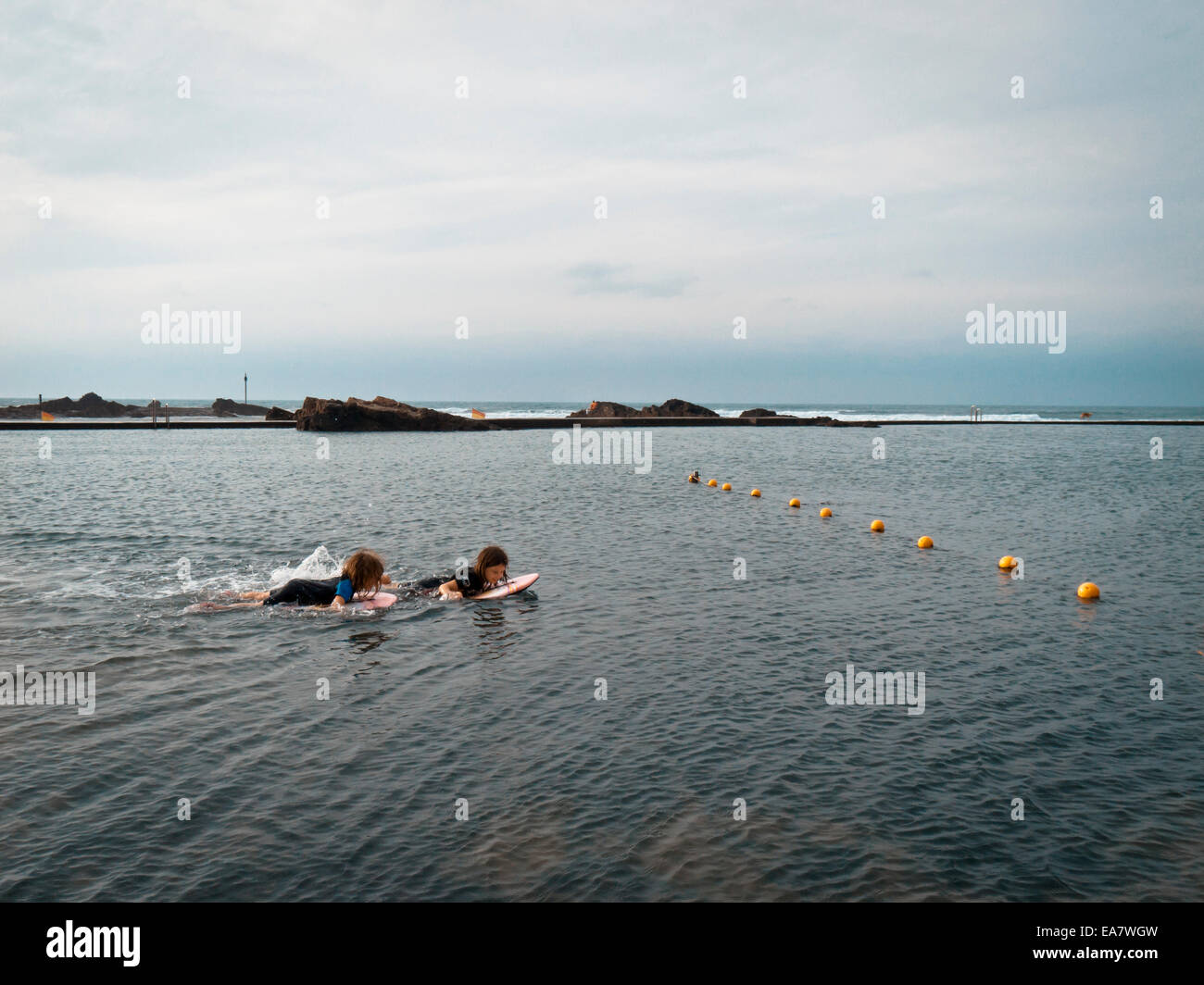 Bude sea pool Cornwall Stock Photo - Alamy