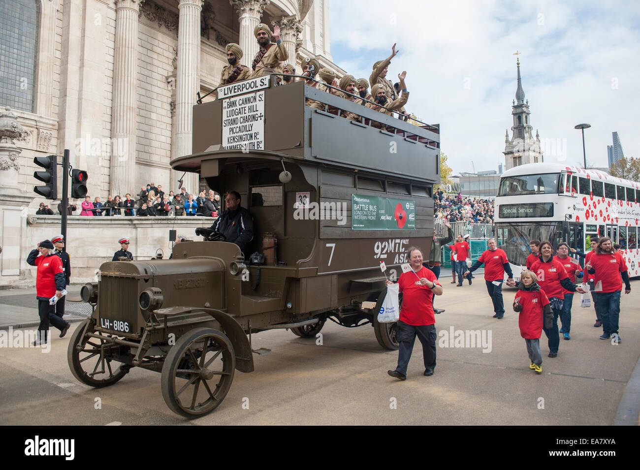 City of London, UK. 8th November, 2014. Transport for London ...