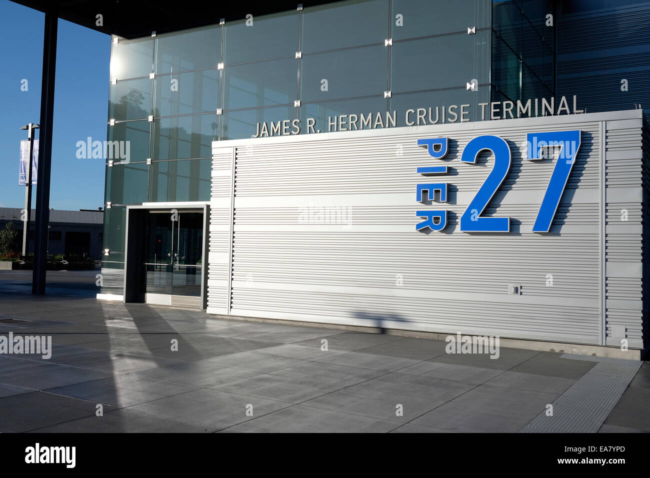 James R Herman Cruise Terminal, Pier 27, San Francisco, CA Stock Photo ...