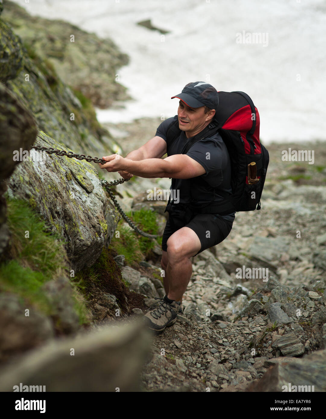 Peril mountain climbing hi-res stock photography and images - Alamy