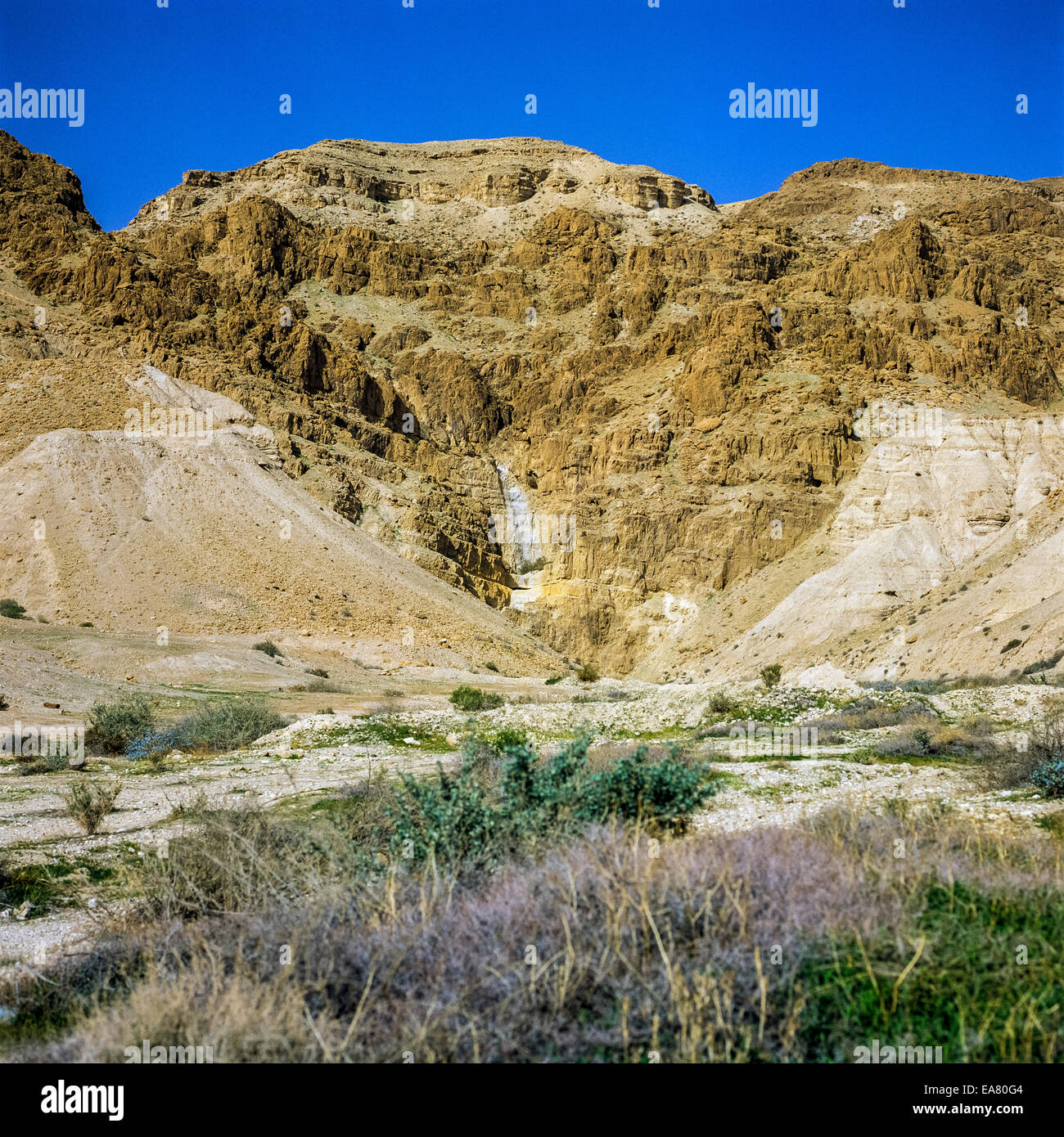 Qumram or Qumran ,national park, site of the discovery of the Dead Sea ...