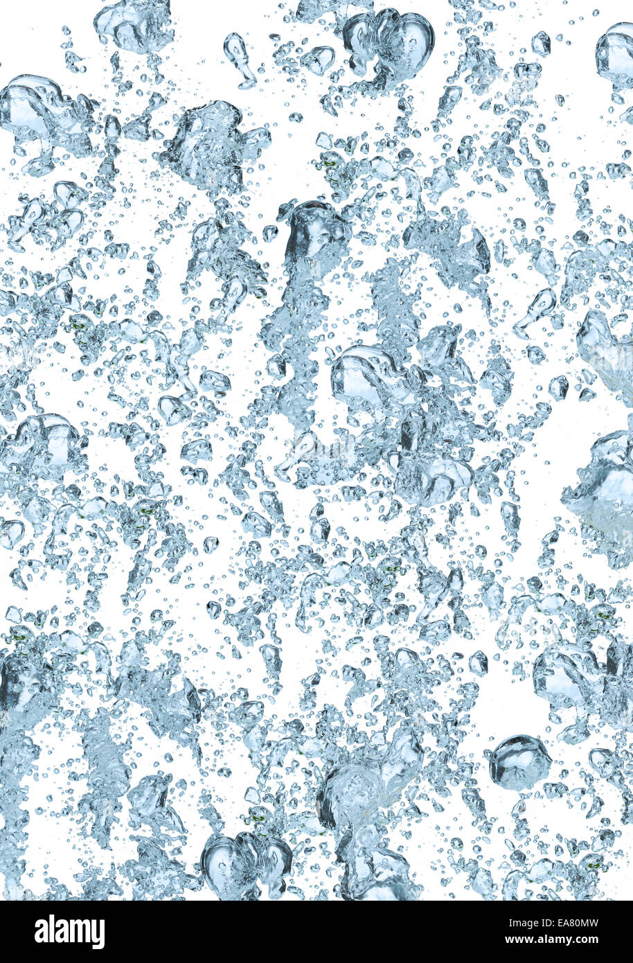 Water bubbles texture isolated on white background Stock Photo - Alamy