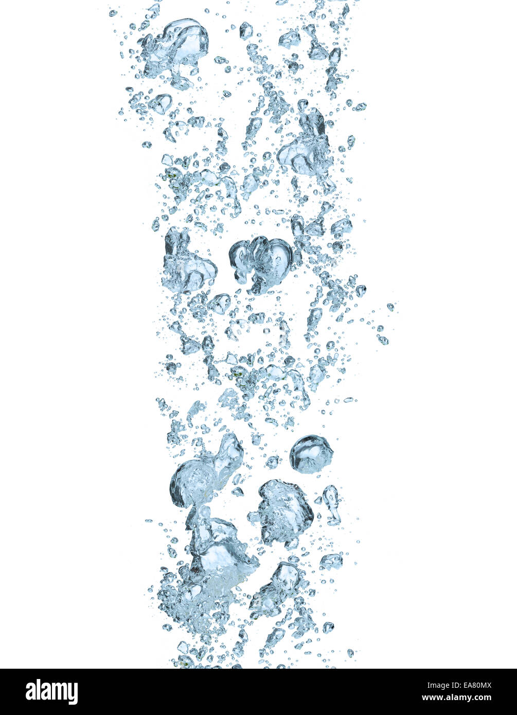 Water bubbles texture isolated on white background Stock Photo - Alamy