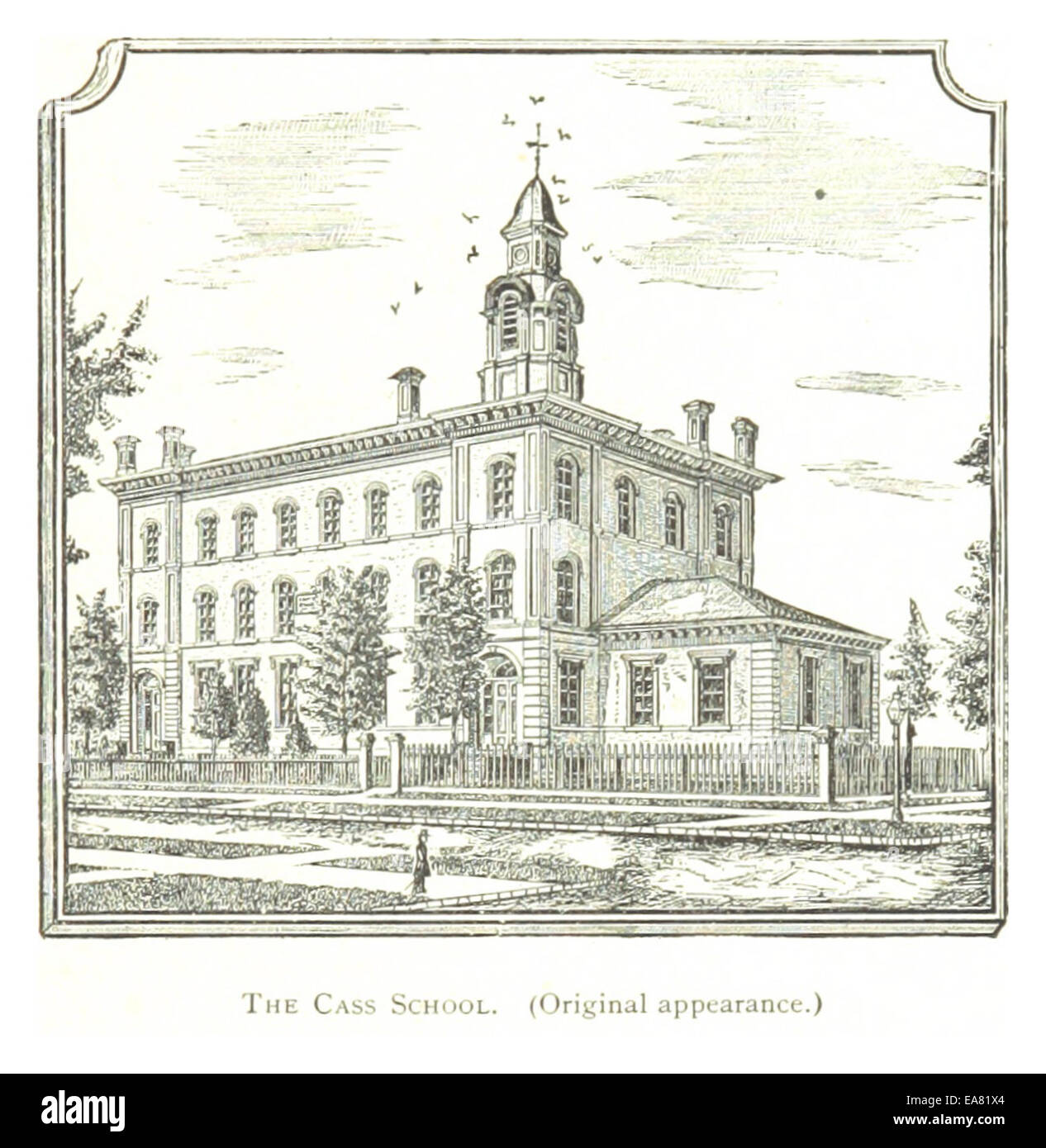 FARMER(1884) Detroit, p801 THE CASS SCHOOL Stock Photo - Alamy