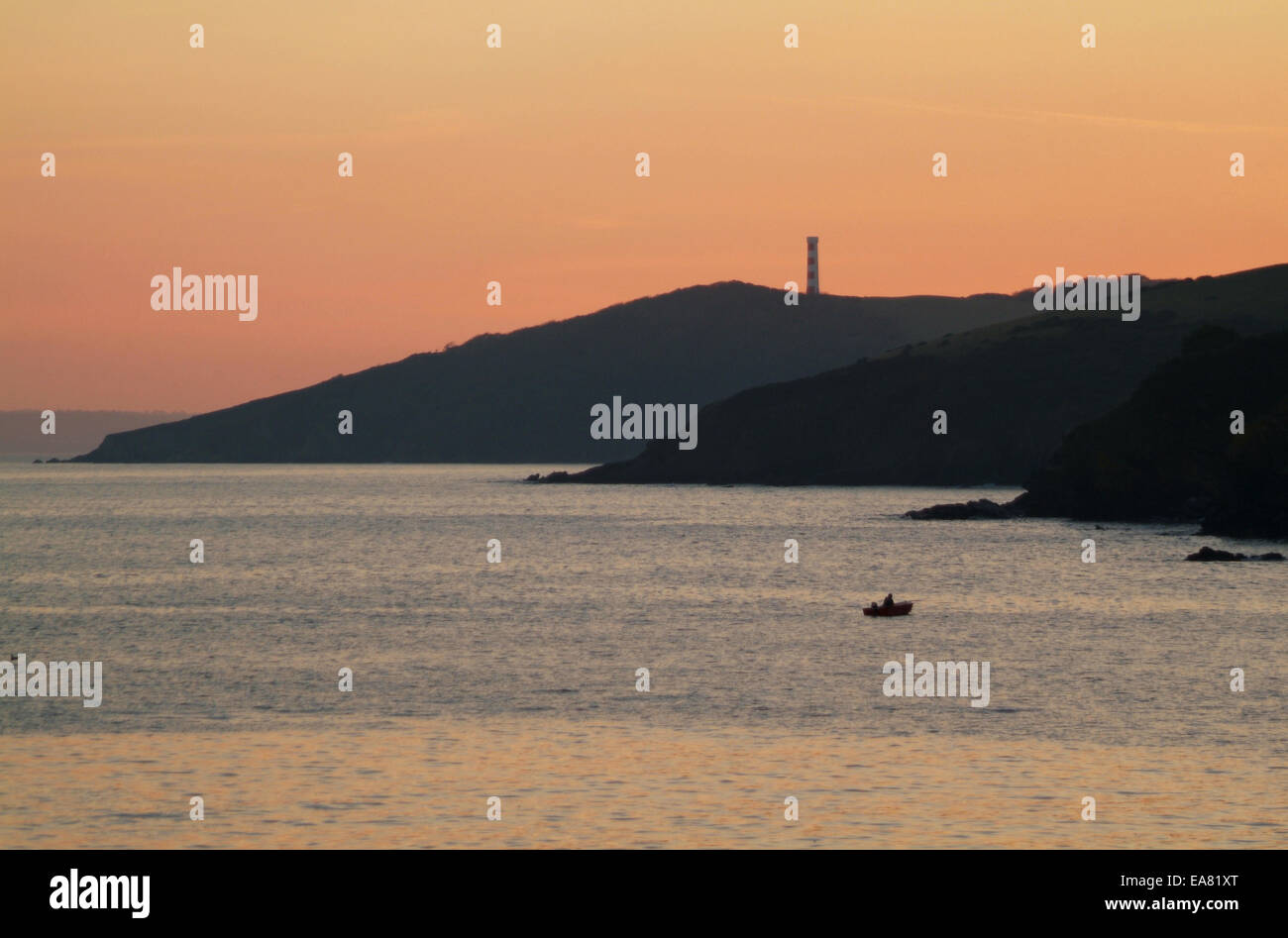 Gribbin head daymark hi-res stock photography and images - Alamy