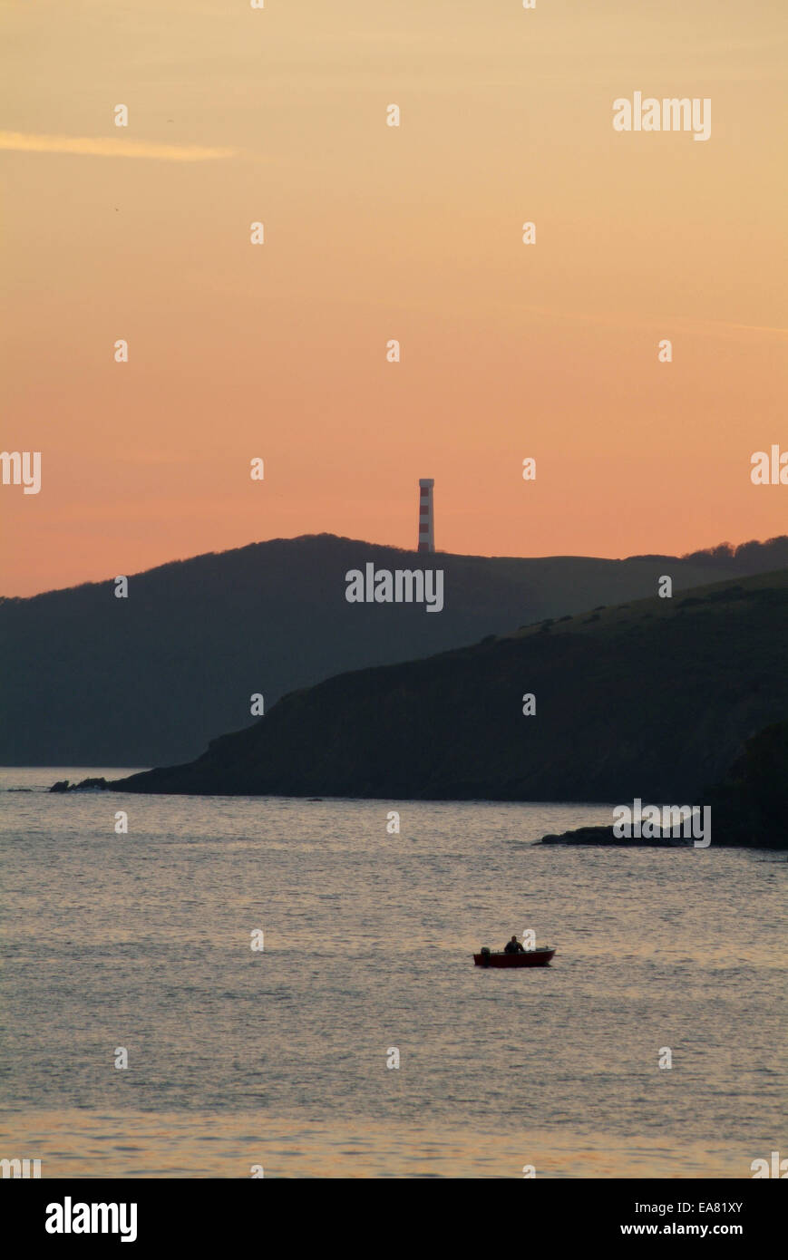 Gribbin head daymark hi-res stock photography and images - Alamy