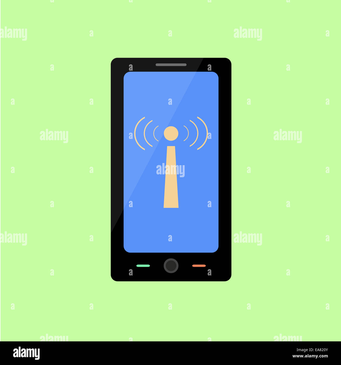 Wireless wi fi smart Cut Out Stock Images & Pictures - Alamy