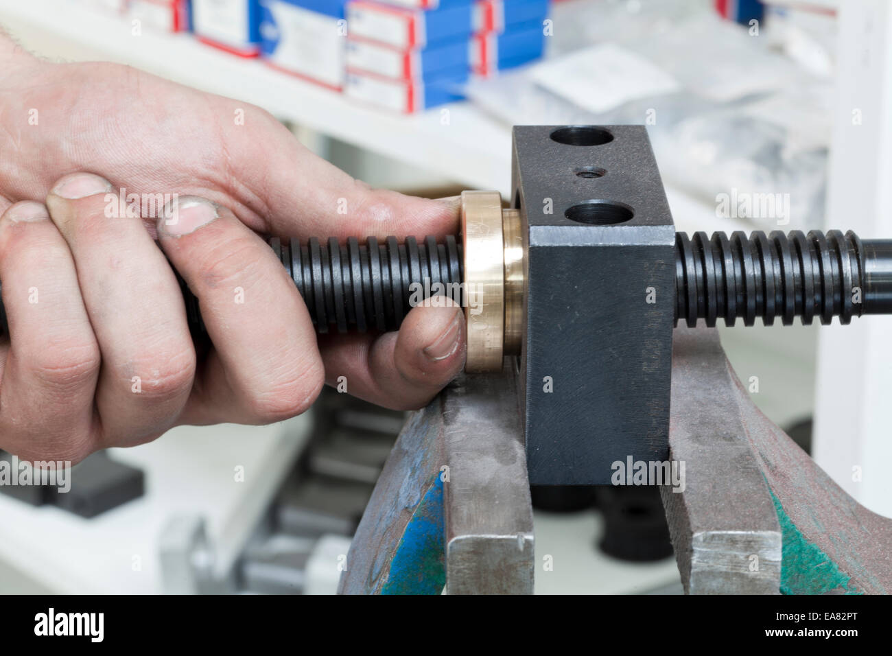 Components on table hi-res stock photography and images - Alamy