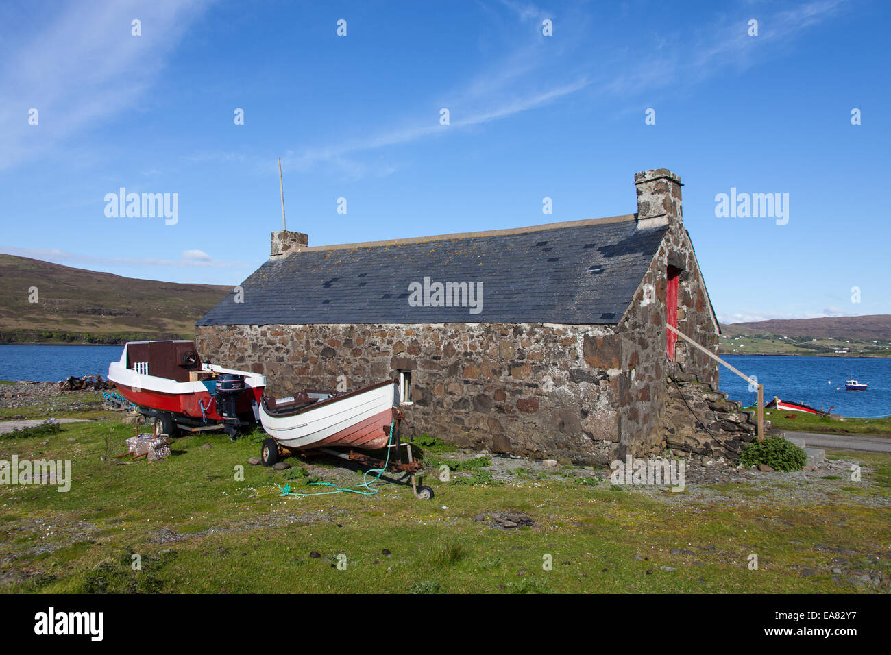 Meanish, Loch Pooliel, Glendale, Isle of Skye, Inner Hebrides, Scotland ...