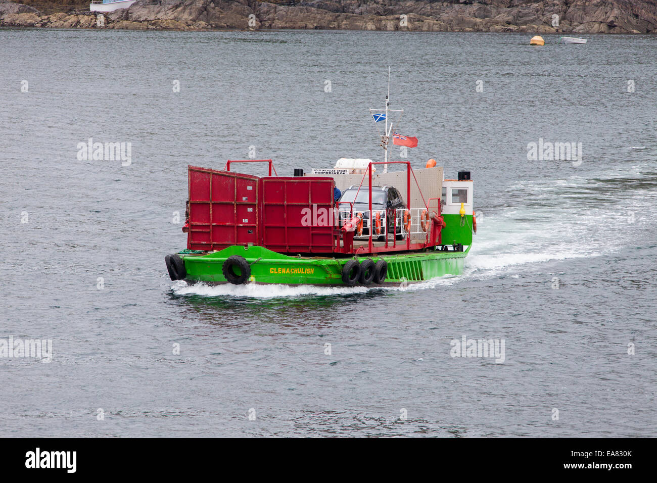 Glenachulish Manually Operated Turntable Ferry, Mallaig to Armadale ...
