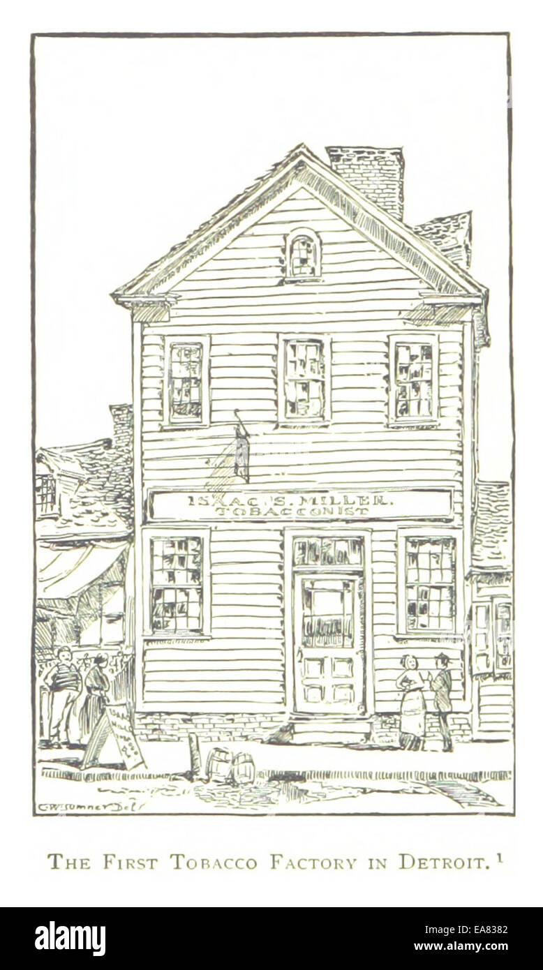 This 1884 illustration by Farmer depicts the first tobacco factory ...