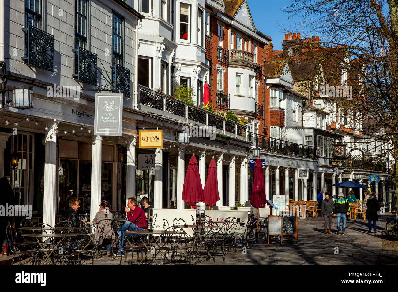 The Pantiles, Royal Tunbridge Wells, Kent, England Stock Photo - Alamy