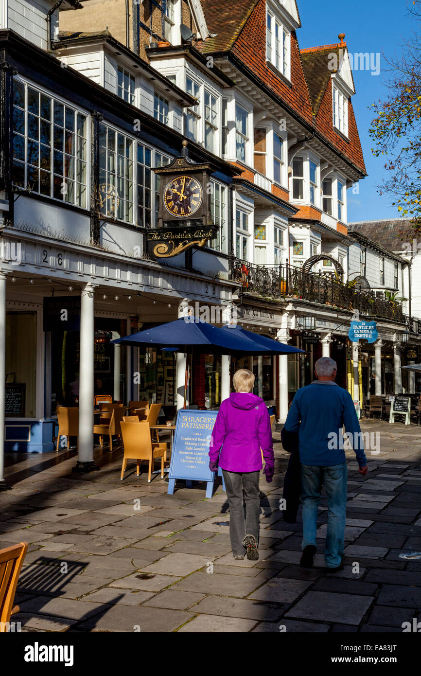 The Pantiles, Royal Tunbridge Wells, Kent, England Stock Photo - Alamy