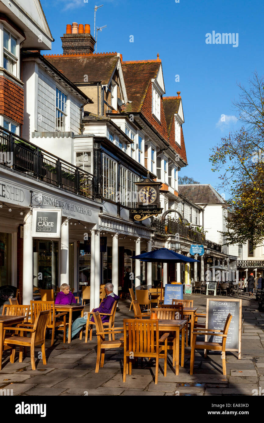 The Pantiles, Royal Tunbridge Wells, Kent, England Stock Photo - Alamy