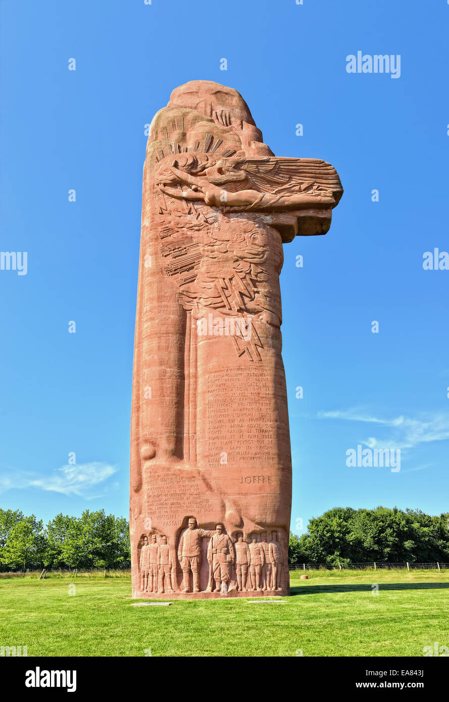 33 meters tall Memorial of Mondement commemorate Victory Of The Marne ...