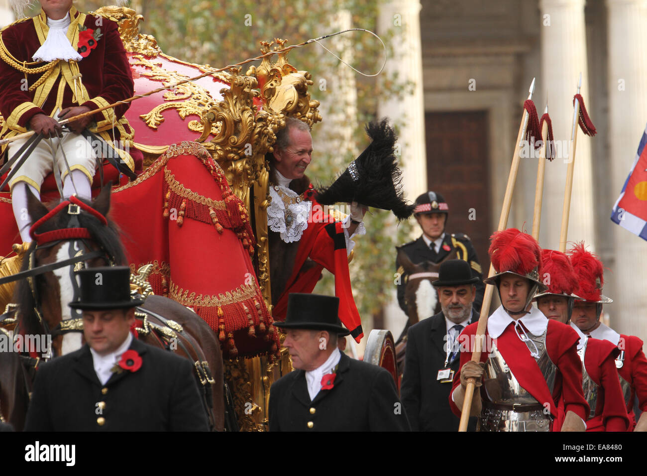 Lord mayor's show 2014 hi-res stock photography and images - Alamy