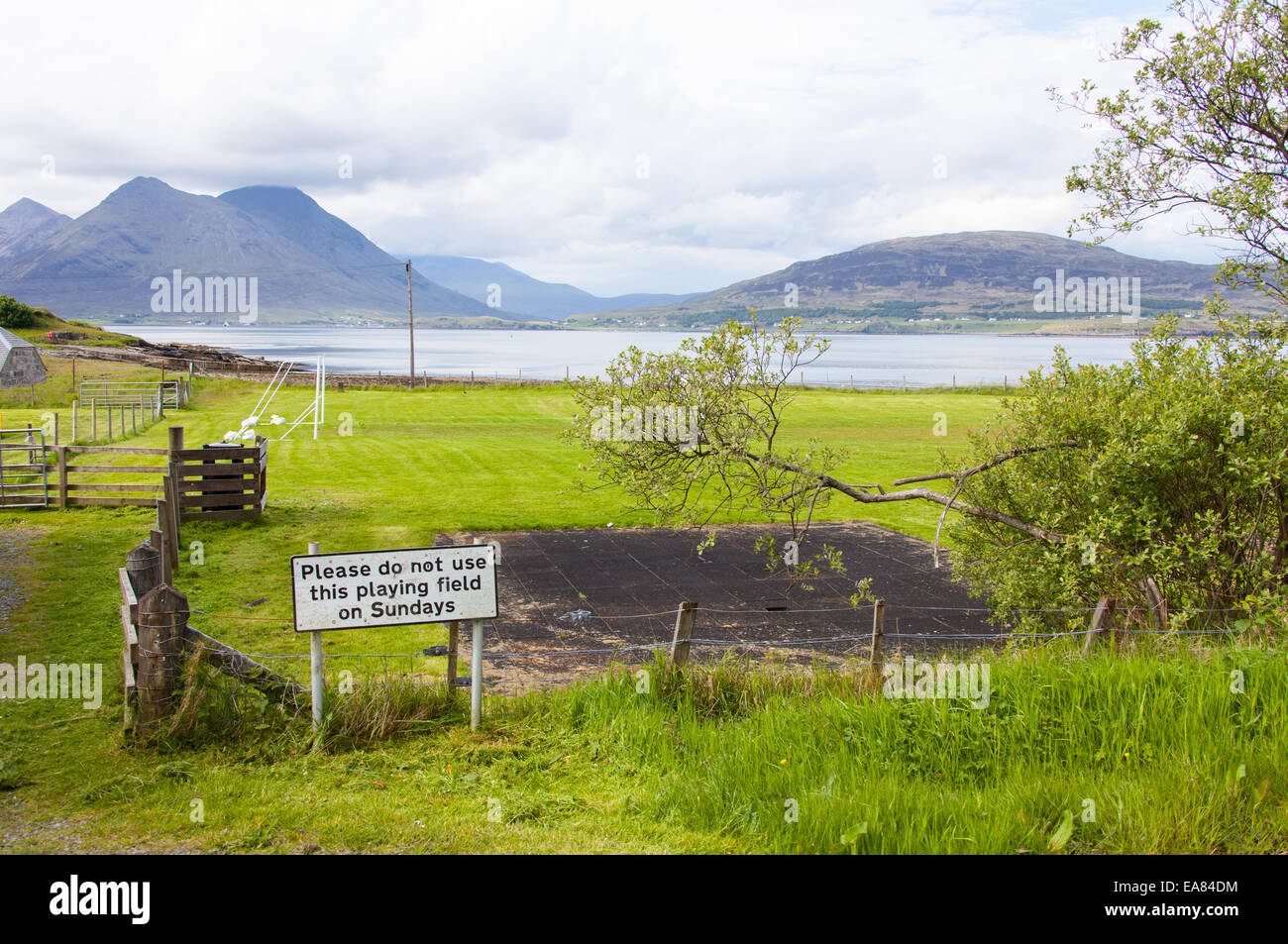 Village playing field hi-res stock photography and images - Alamy