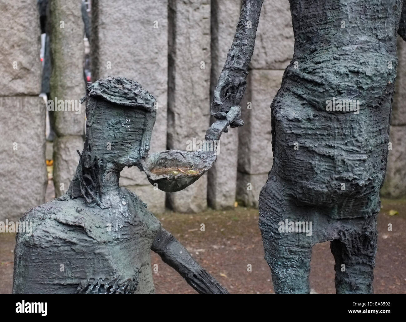 The Famine Sculptures, Dublin High Resolution Stock Photography and ...