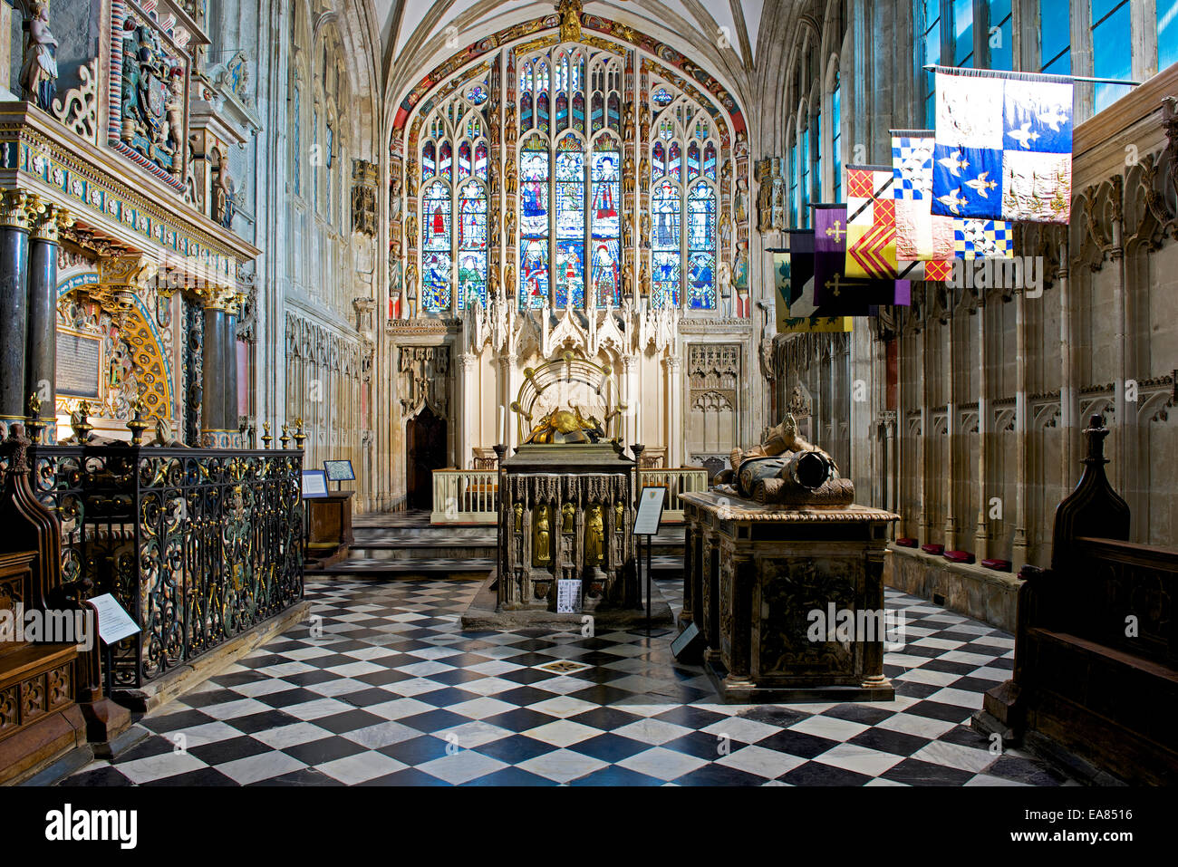 The Beauchamp Chapel in Mary's Church, Warwick, Warwickshire, England ...