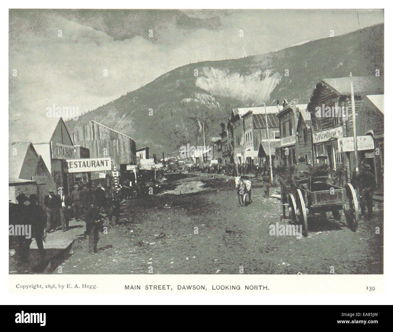 North and main street Cut Out Stock Images & Pictures - Alamy