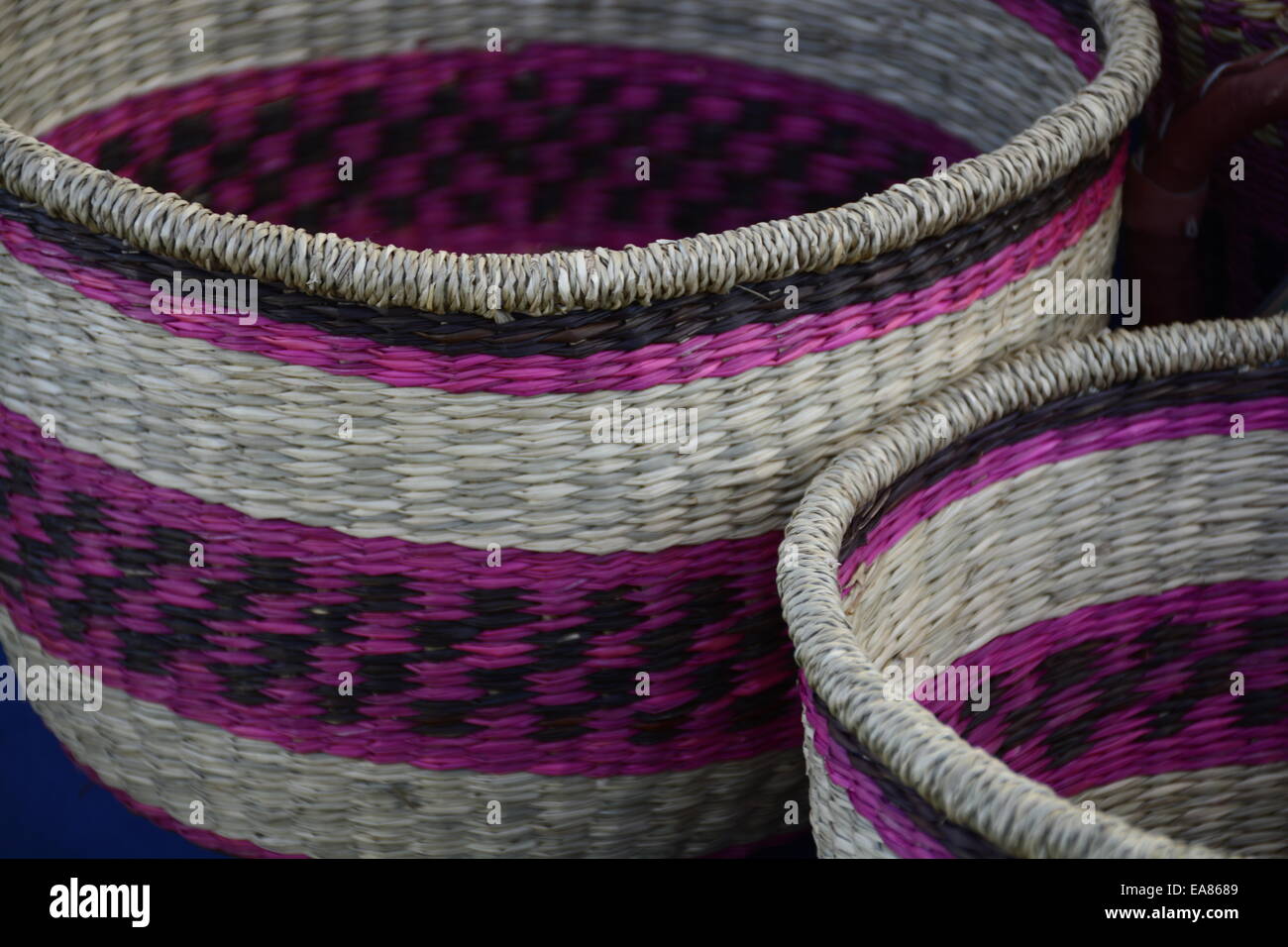 Colorful baskets hi-res stock photography and images - Alamy