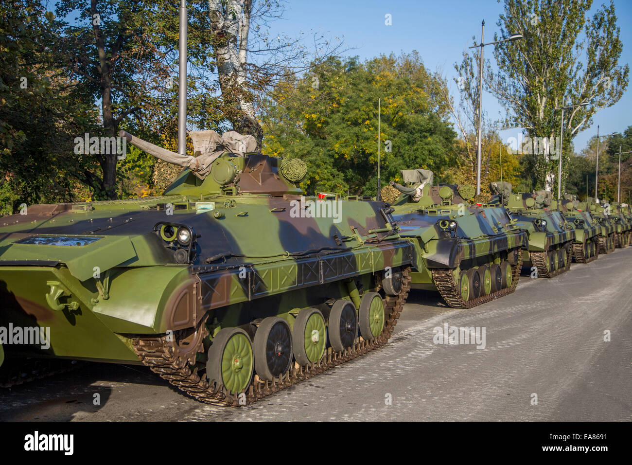 Infantry Fighting Vehicles Stock Photo - Alamy