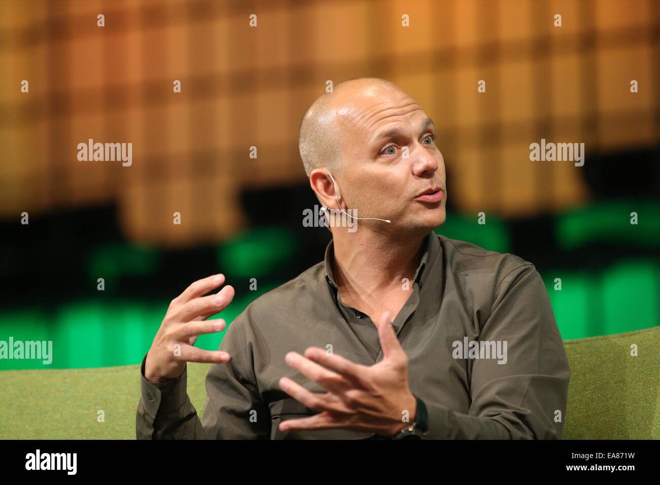 Tony Fadell of Nest speaks on the centre stage during Day 2 of the 2014 ...