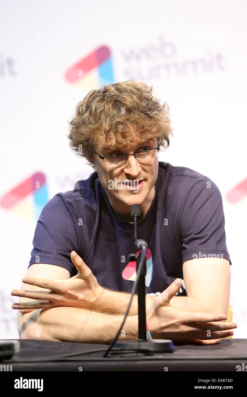 Paddy Cosgrave, Web Summit founder speaks to the international media on ...