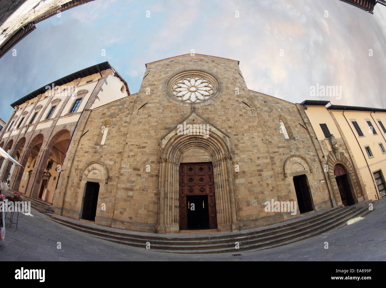Duomo di sansepolcro ancient catholic church in sansepolcro hi-res ...