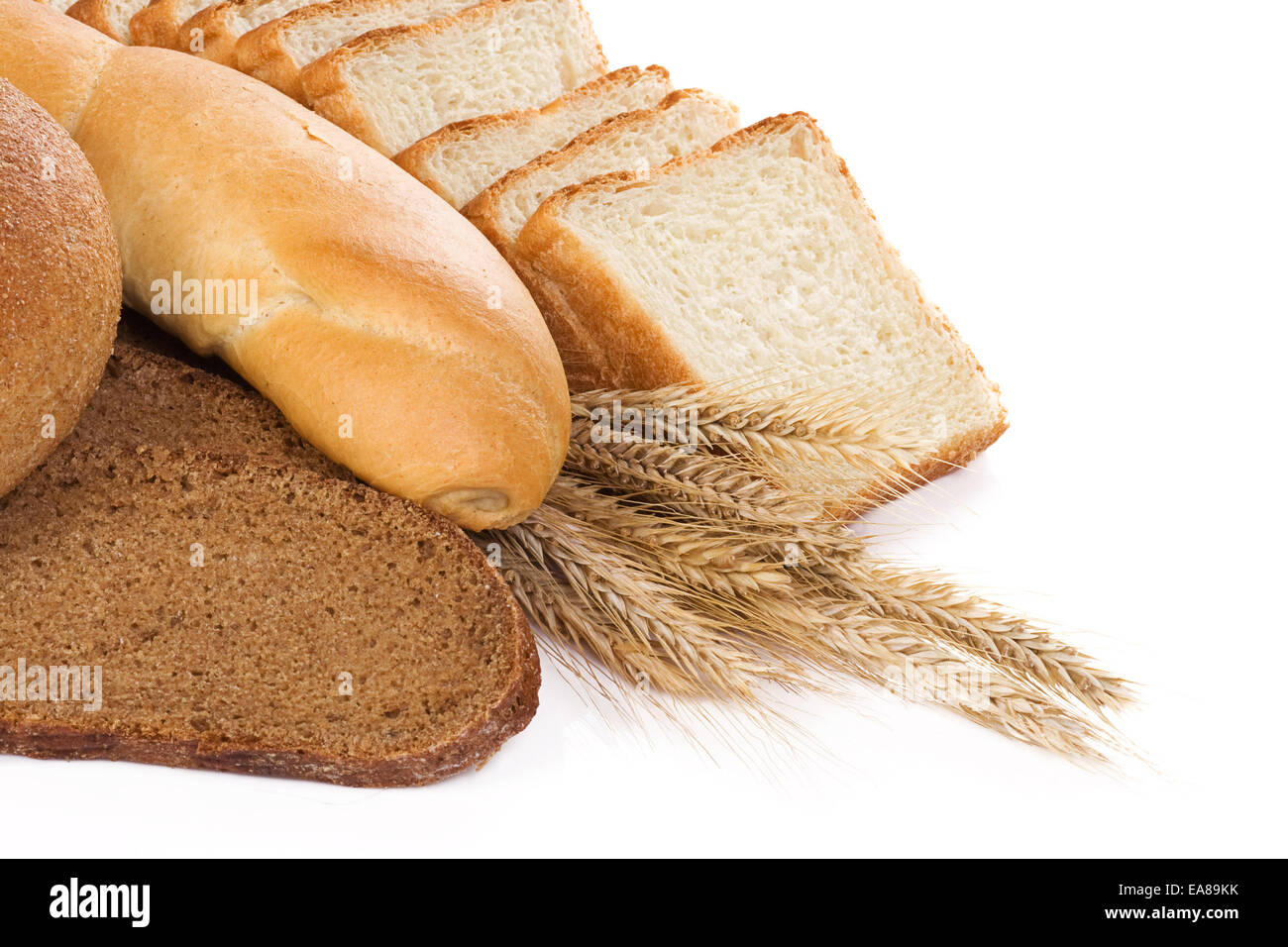 isolated set of bakery products Stock Photo - Alamy