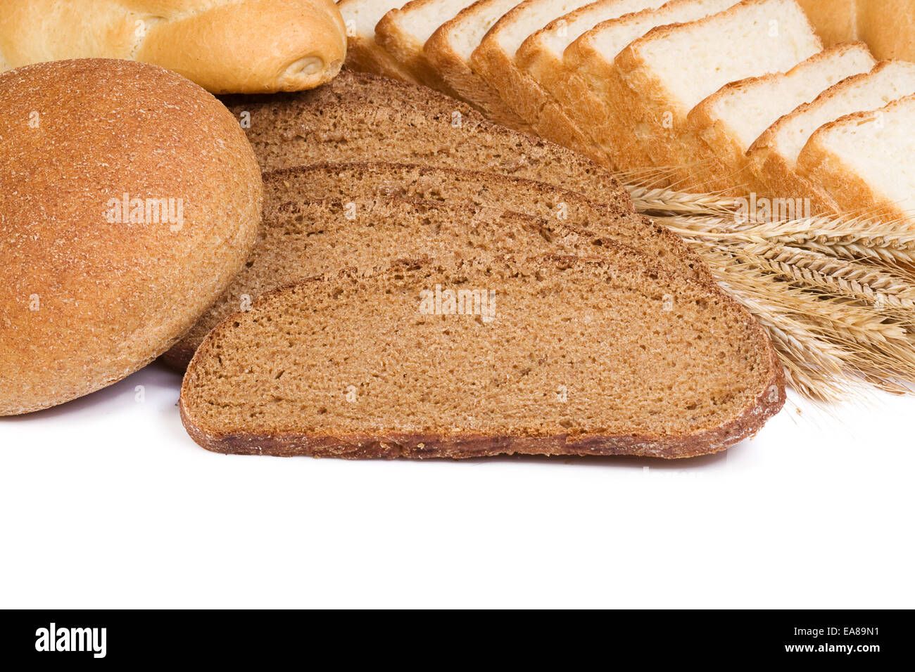 isolated set of bakery products Stock Photo - Alamy