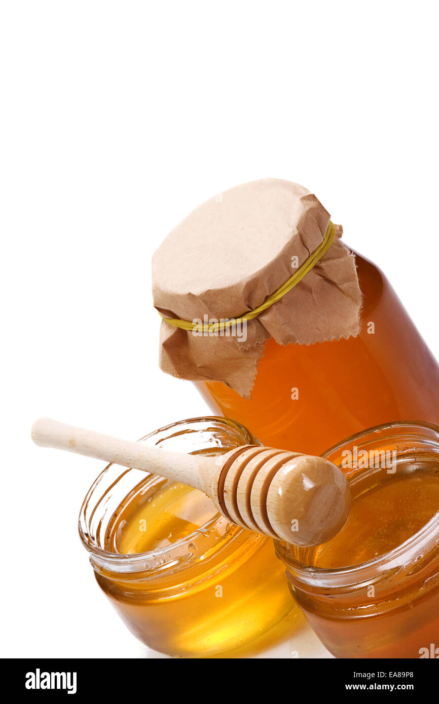 Pots of honey hi-res stock photography and images - Alamy