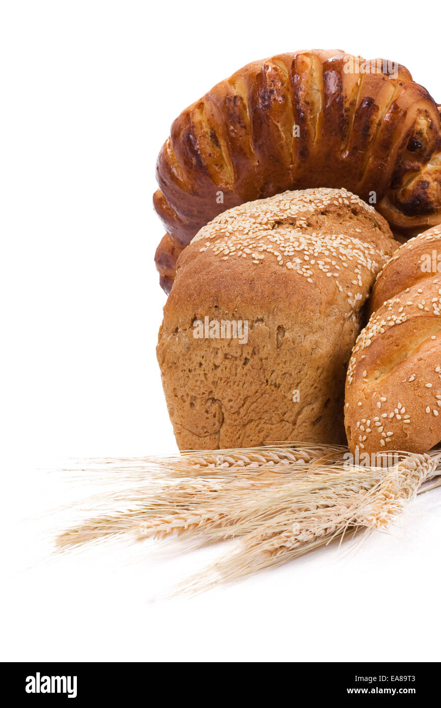 isolated set of bakery products Stock Photo - Alamy