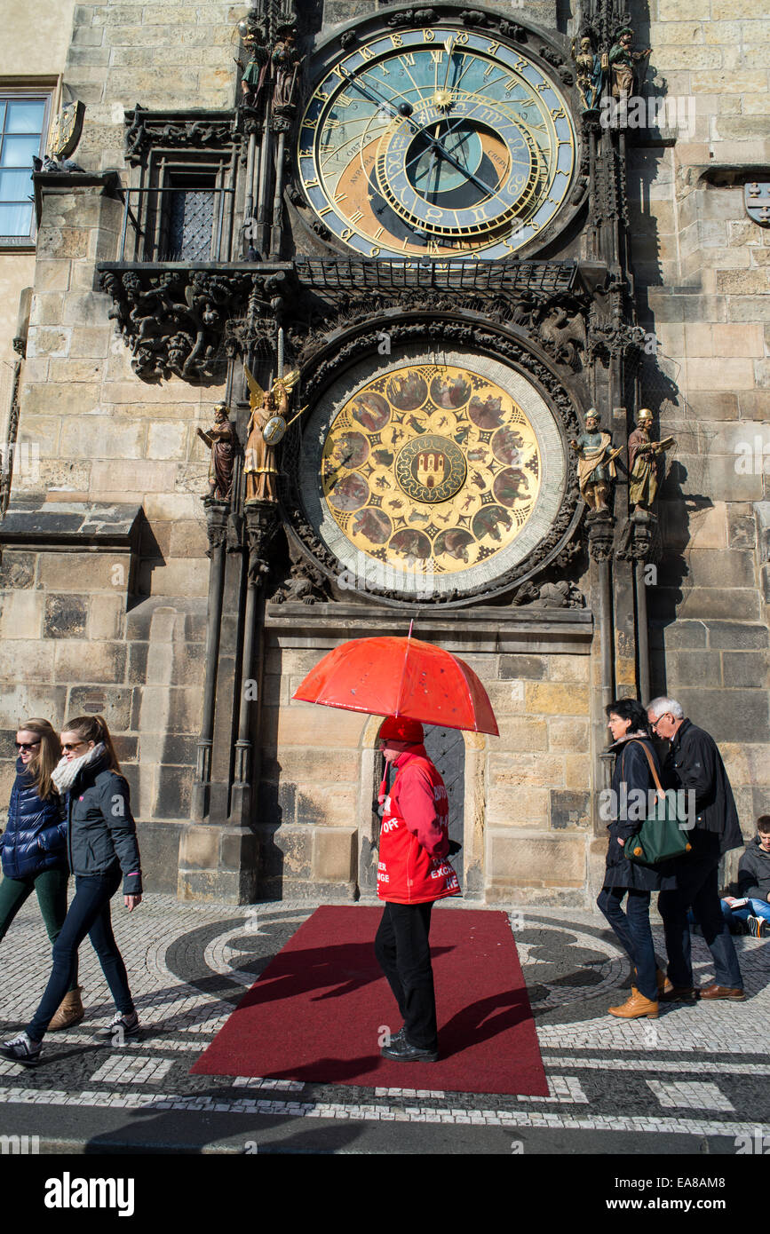 Astronomical Clock, Old Town Square, Prague Stock Photo - Alamy