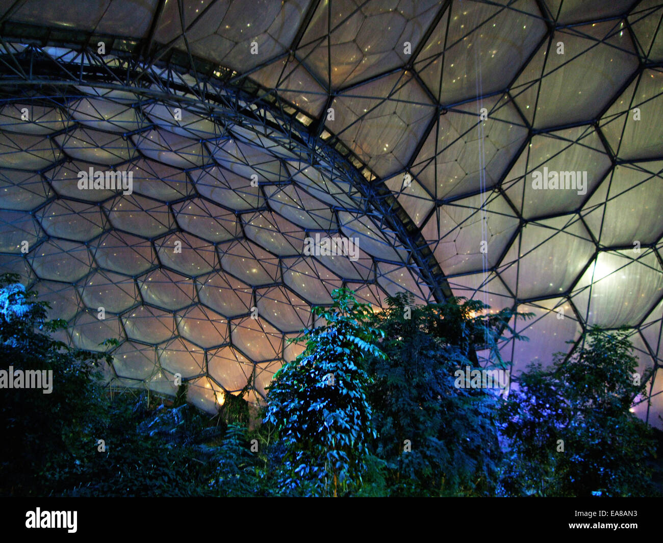 Eden project winter hi-res stock photography and images - Alamy