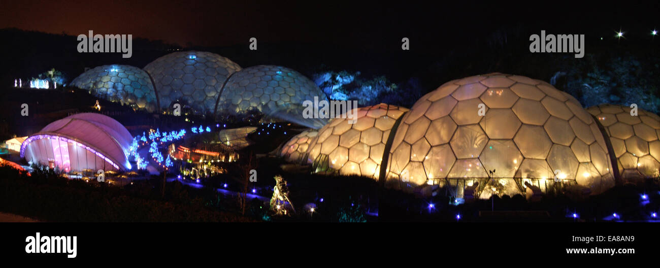Eden project winter hi-res stock photography and images - Alamy
