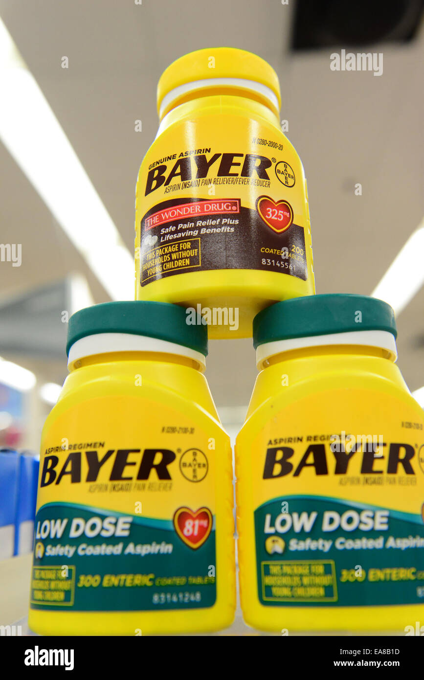 Bayer asprin products seen on hi-res stock photography and images - Alamy