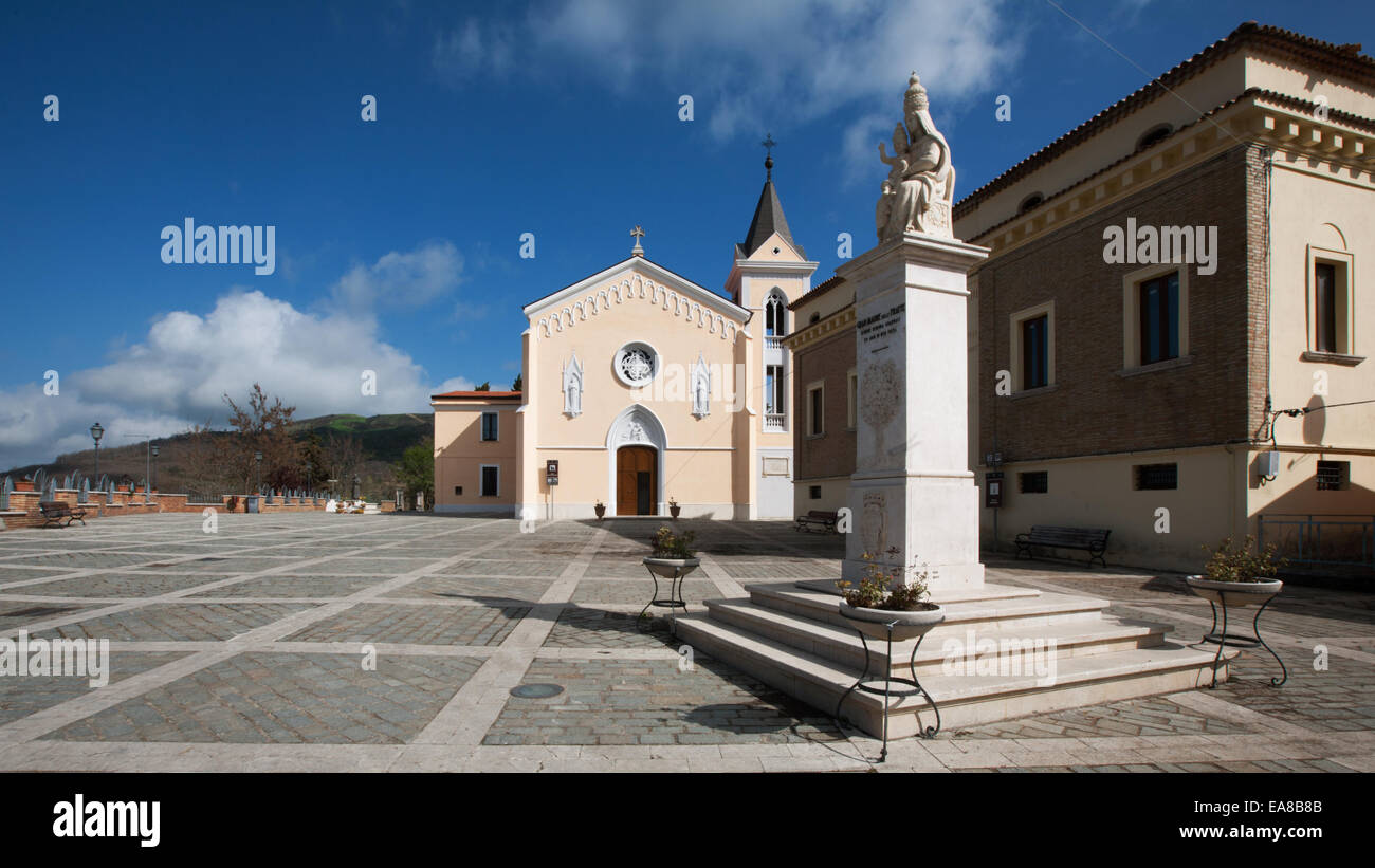 Castel Baronia (Avellino, Italy) - The sanctuary of Maria SS. delle ...