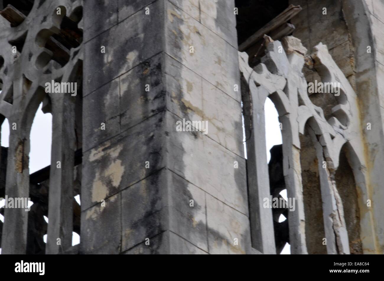 Saipan Kristo Rai Bell Tower Stock Photo - Alamy