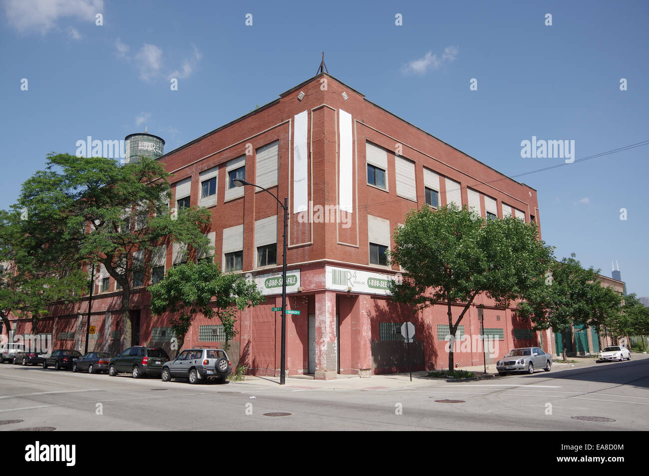Old industrial buildings converted to residential lofts - Chicago ...