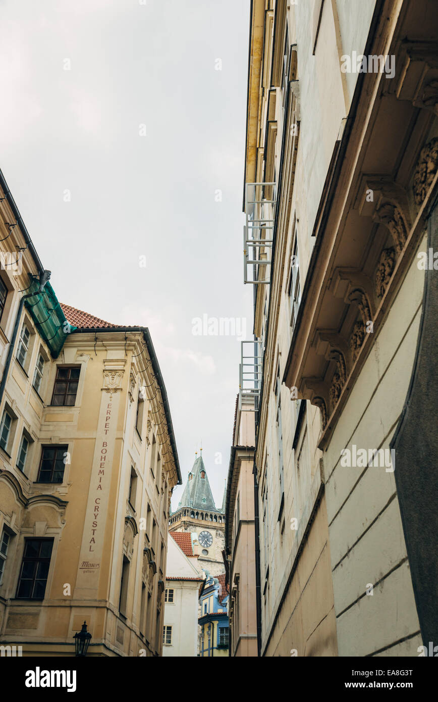 Street view in Prague, Czech Republic Stock Photo - Alamy
